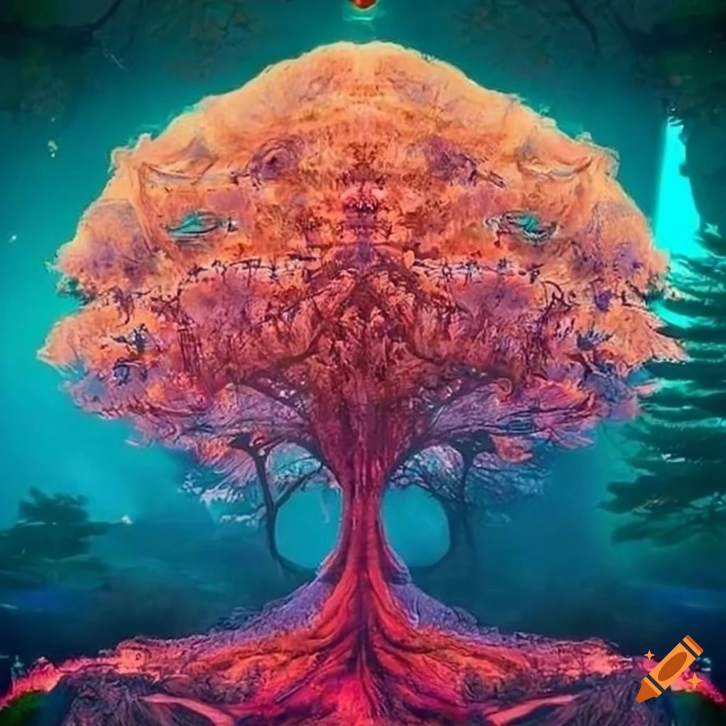 Tree of live on Craiyon