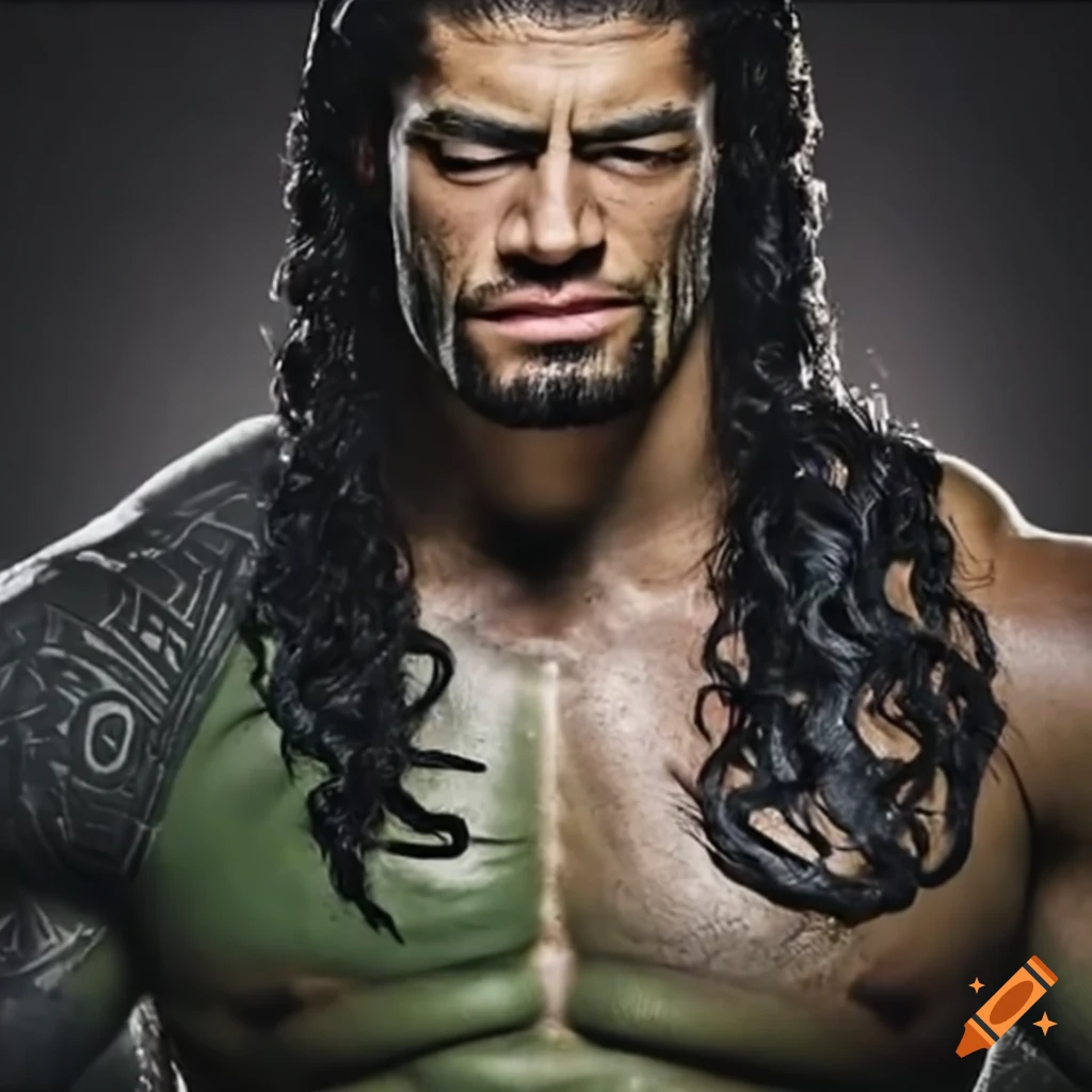 Roman reigns as the hulk