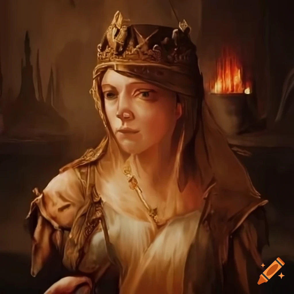 Exploring medieval lore on Craiyon