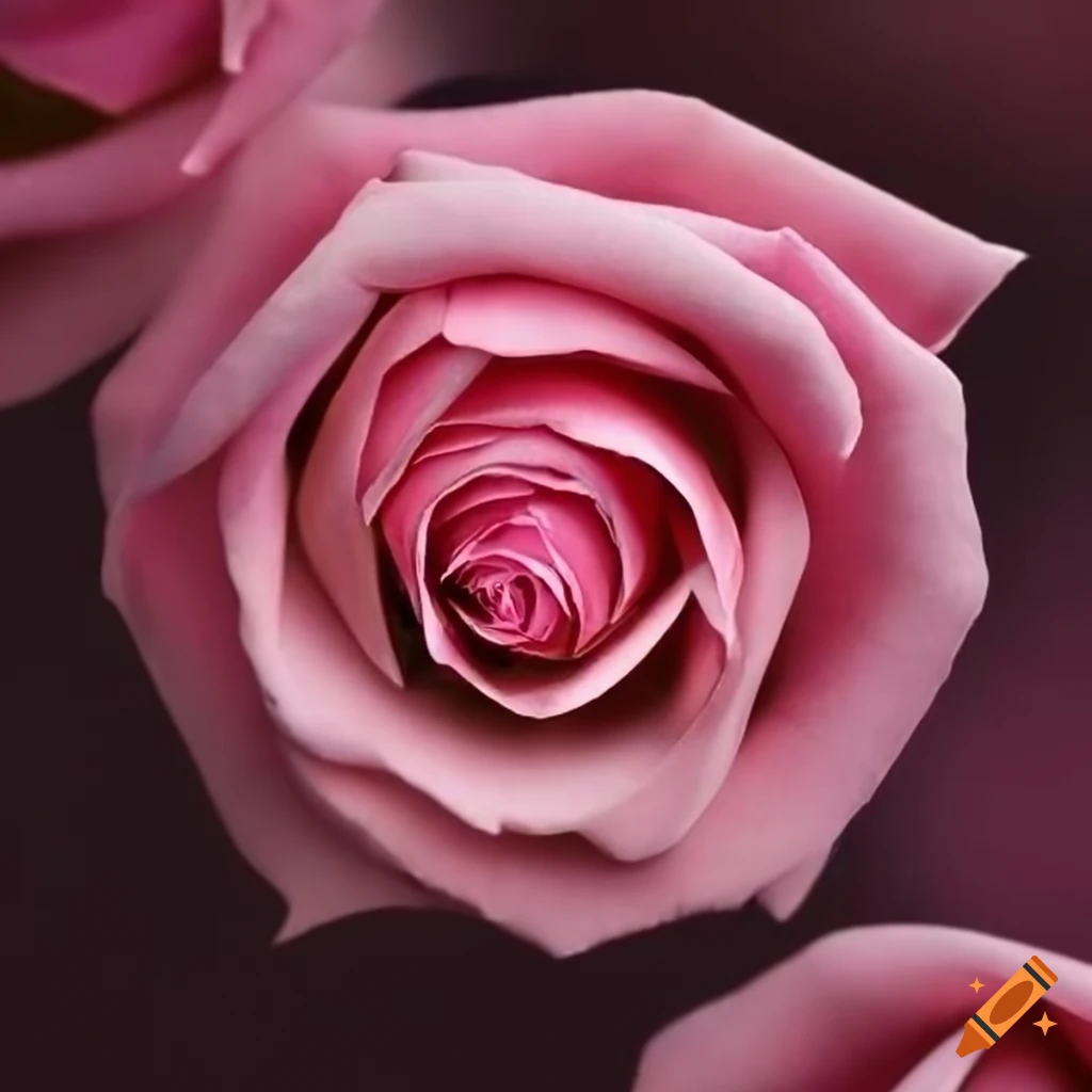 Pink rose bokhe