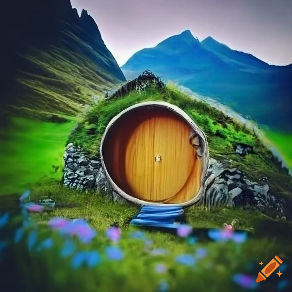 Sunday chill blues flow surreal beautiful gaudist hovel hobbit grassy ...