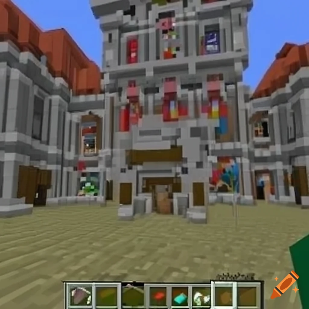 Minecraft central community on Craiyon