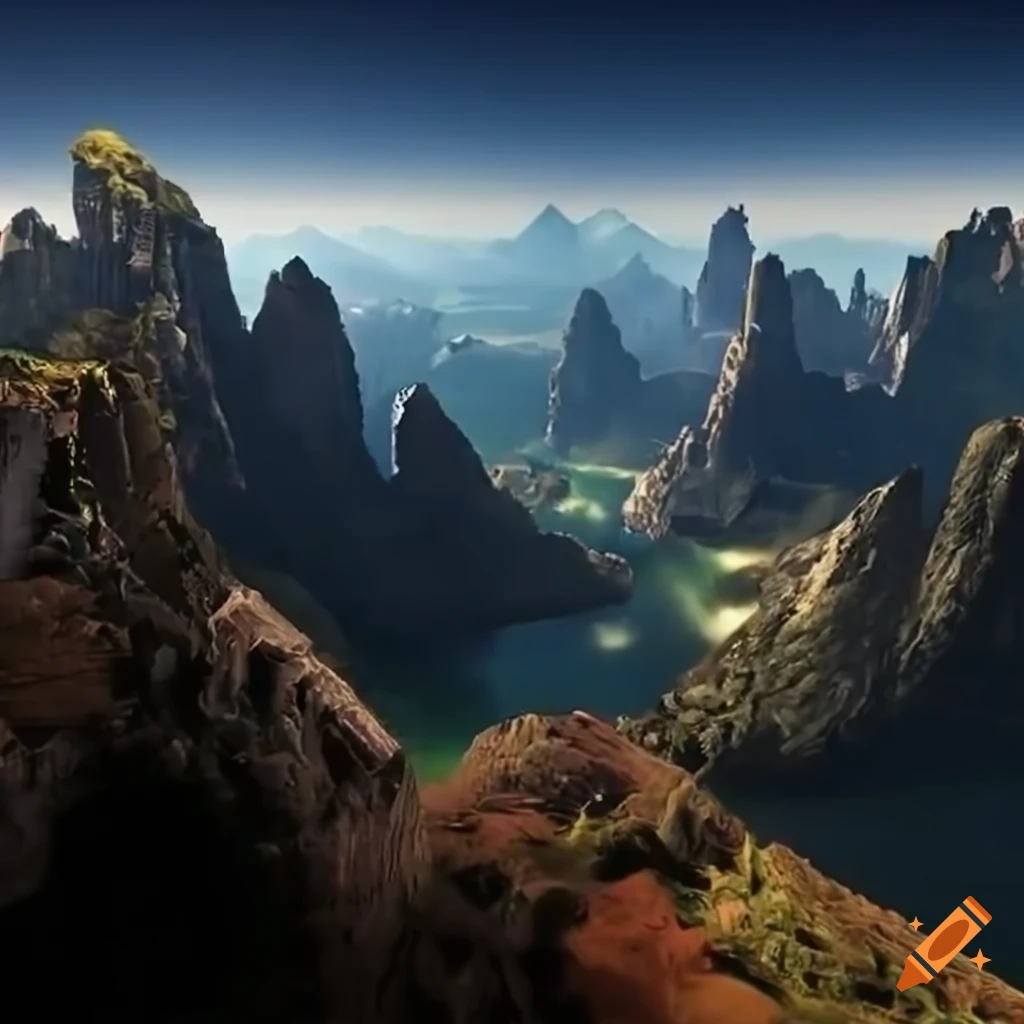 Incredible virtual worlds on Craiyon