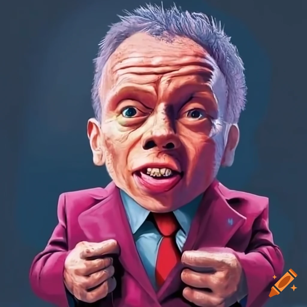 A blending of greg davies and warwick davis. full-length-picture