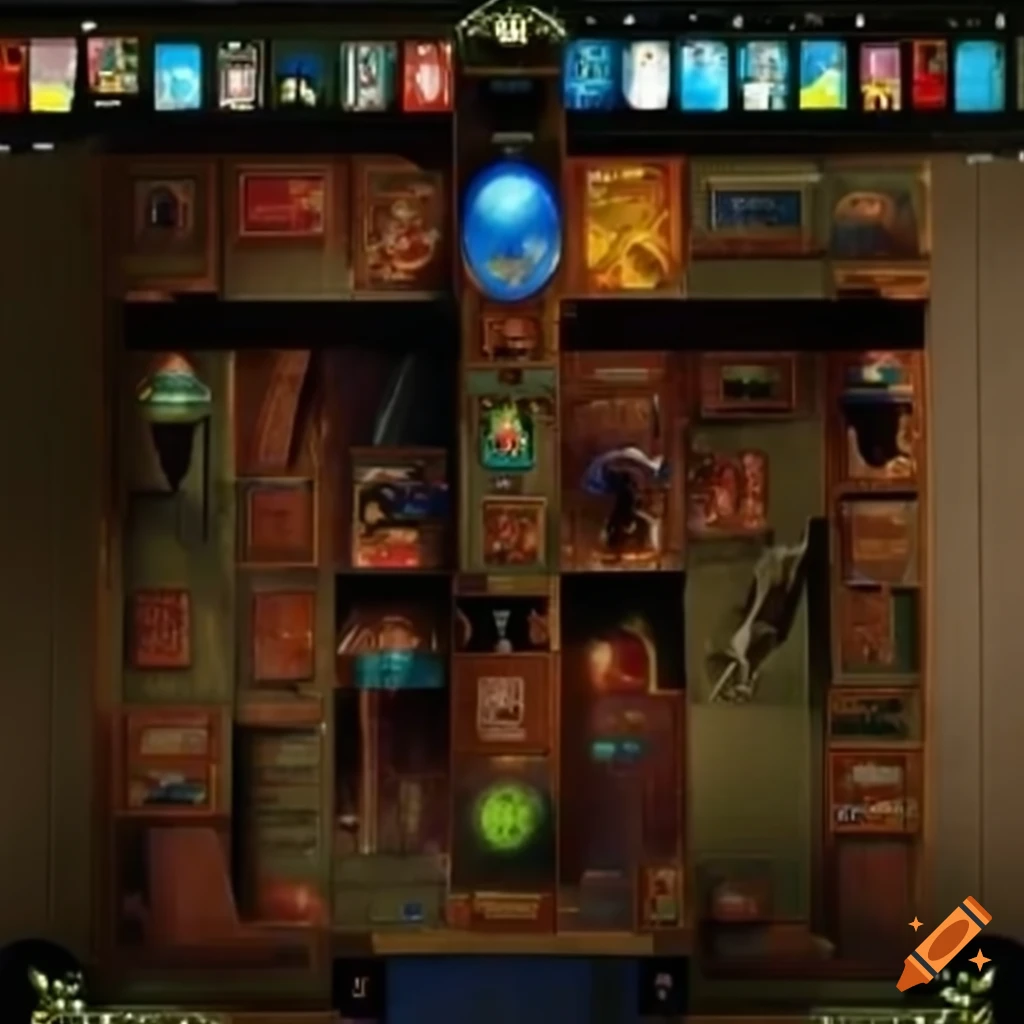 World selection screen