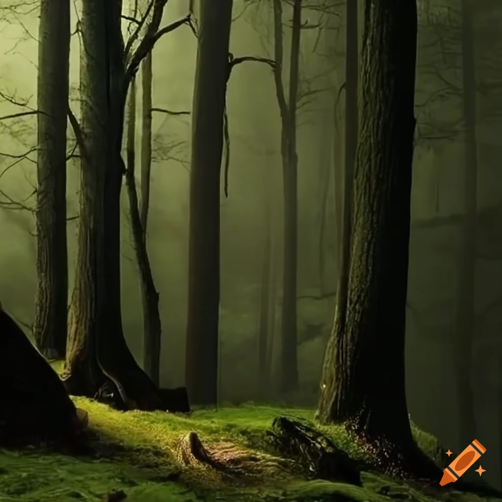 Natural black forest