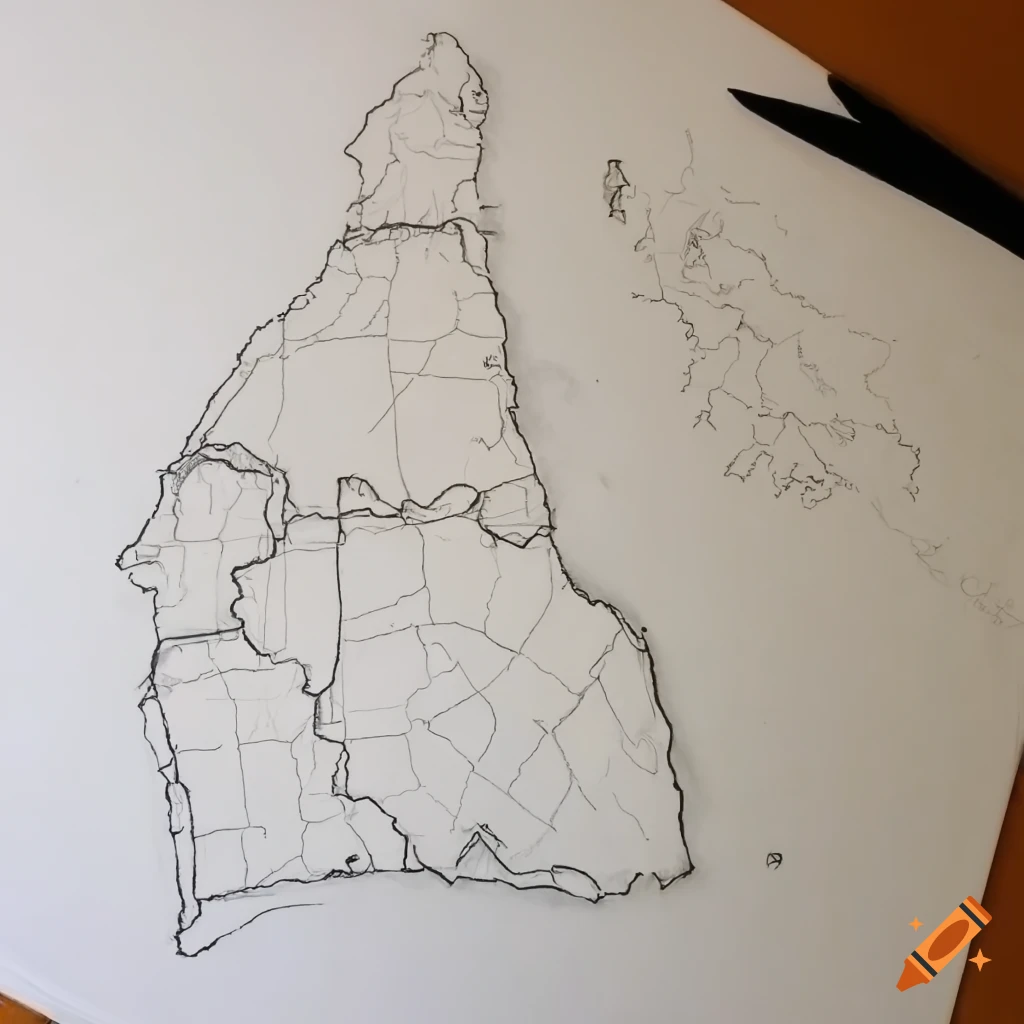 Map drawing in progress