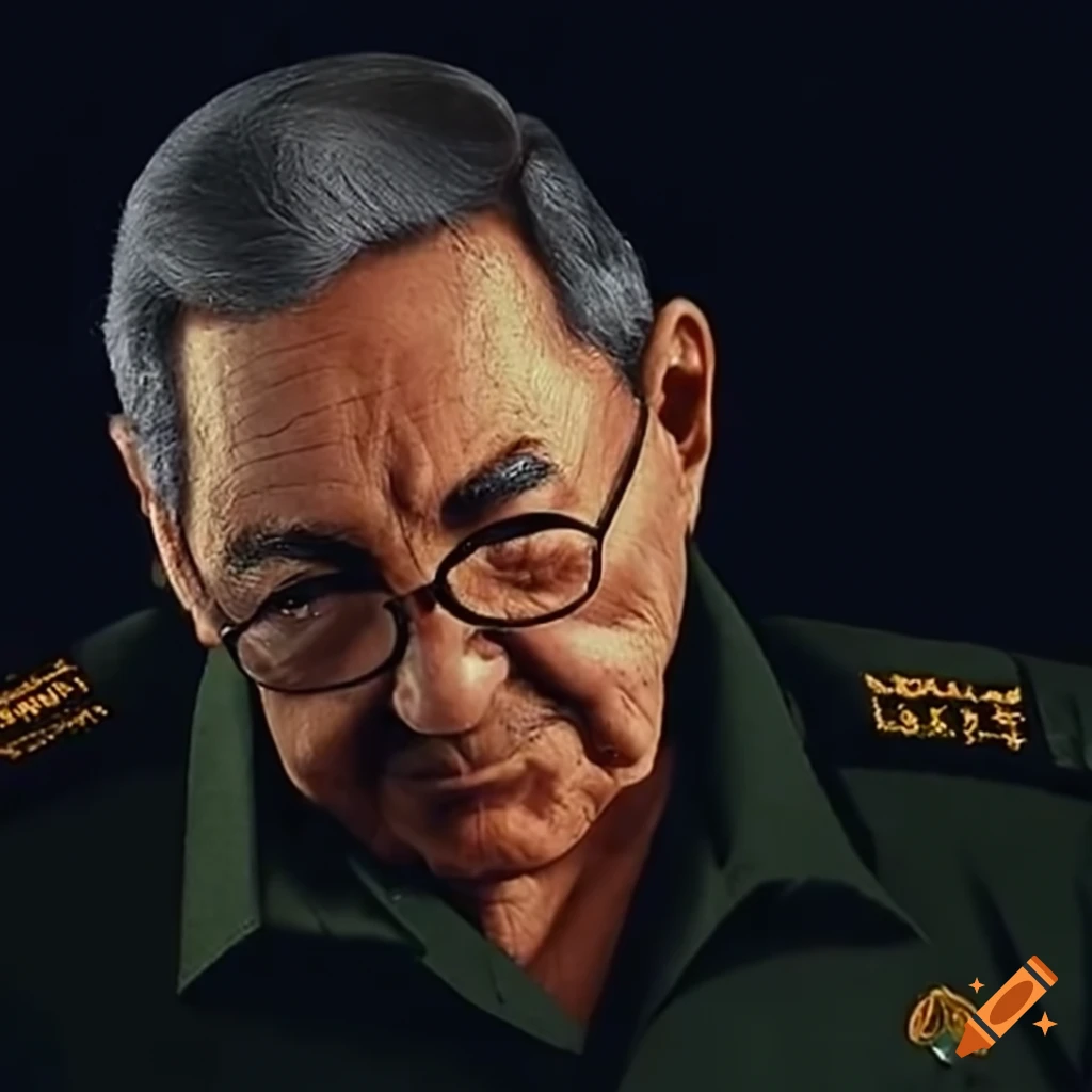 Raúl castro on Craiyon