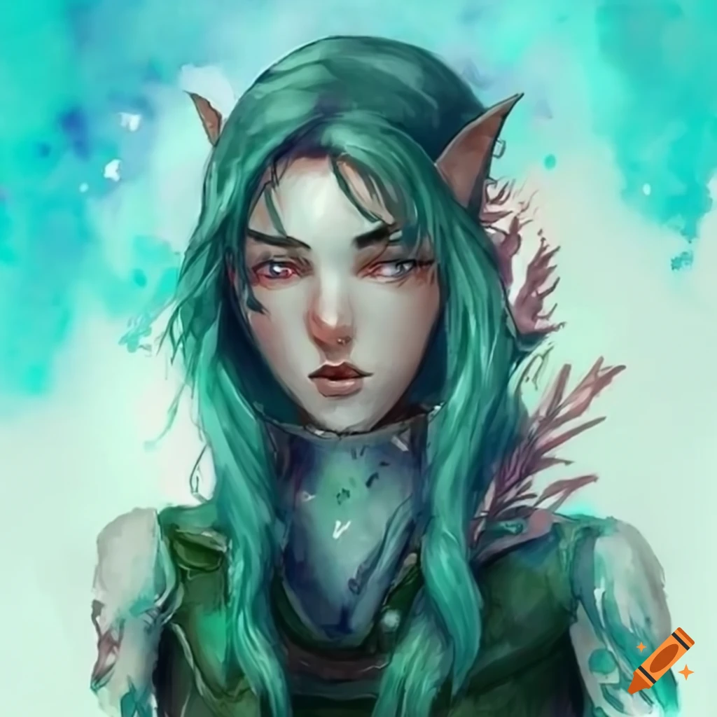 Elf roleplay on Craiyon