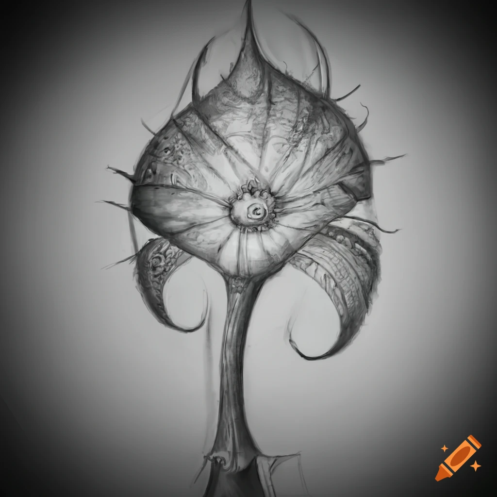 Fantasy plant on Craiyon