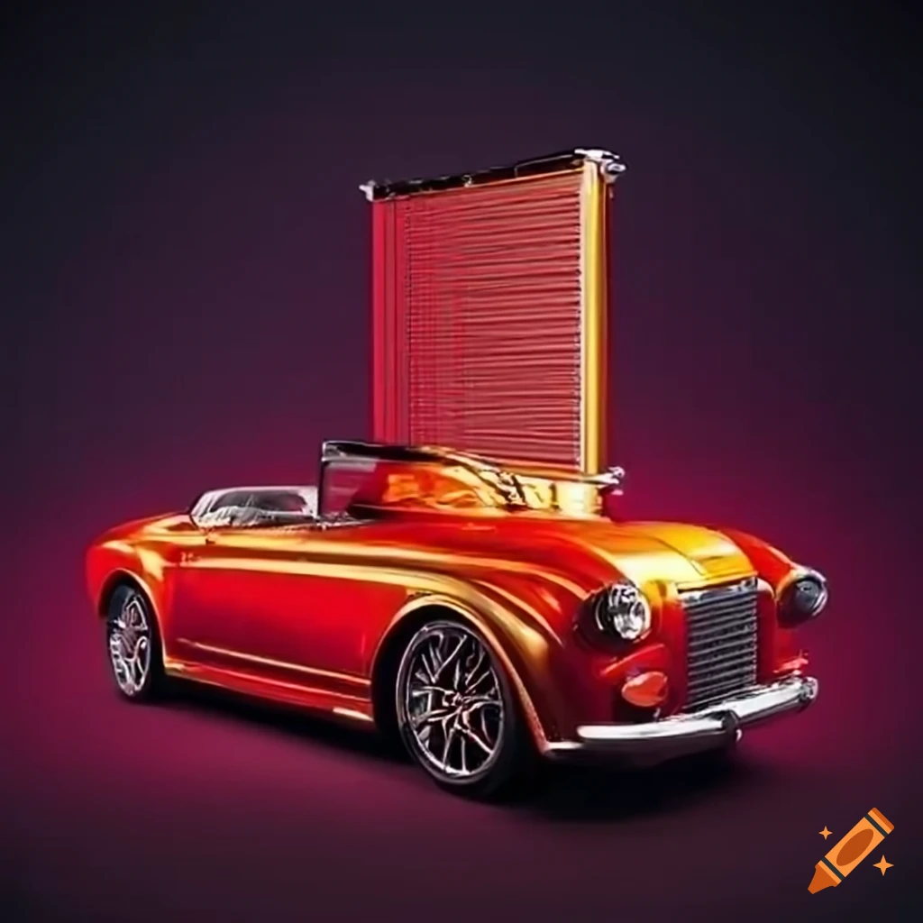 Fancy car radiator