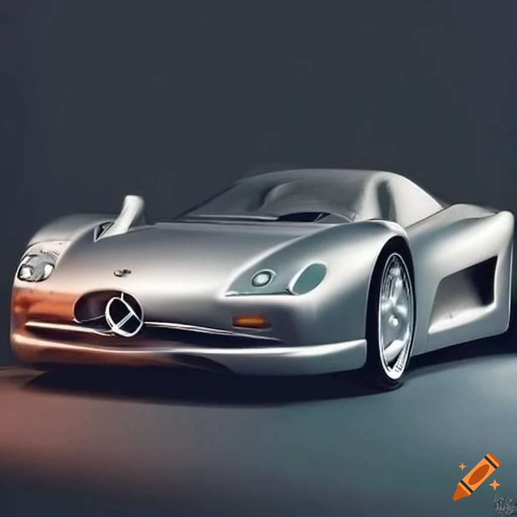 An ultra-rare, one of a kind mercedes-benz supercar prototype made in ...