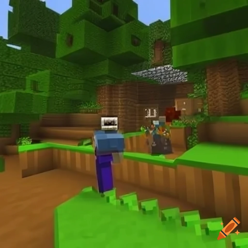 Minecraft's cooperative gameplay