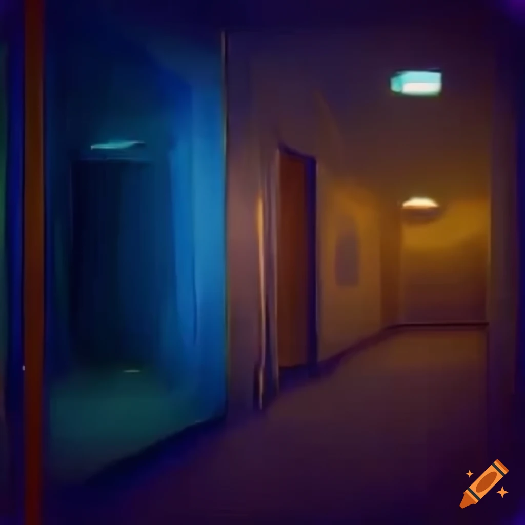 The backrooms liminal space nostalgic ai generated on Craiyon