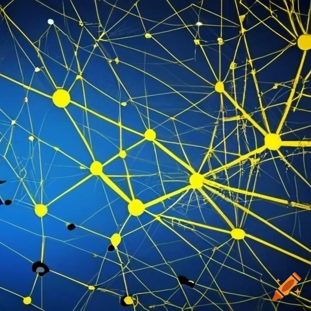 Something about network analysis, yellow background