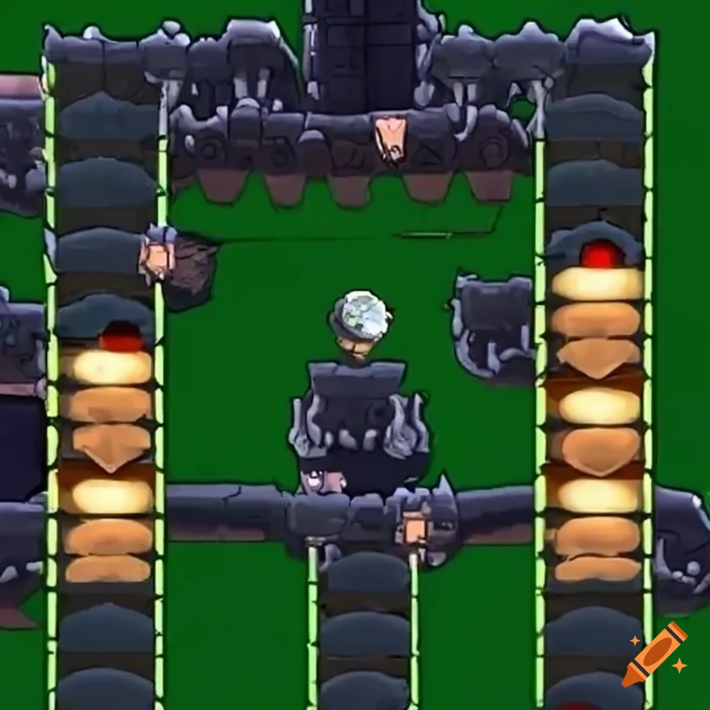 Tower Defense Mechanics on Craiyon