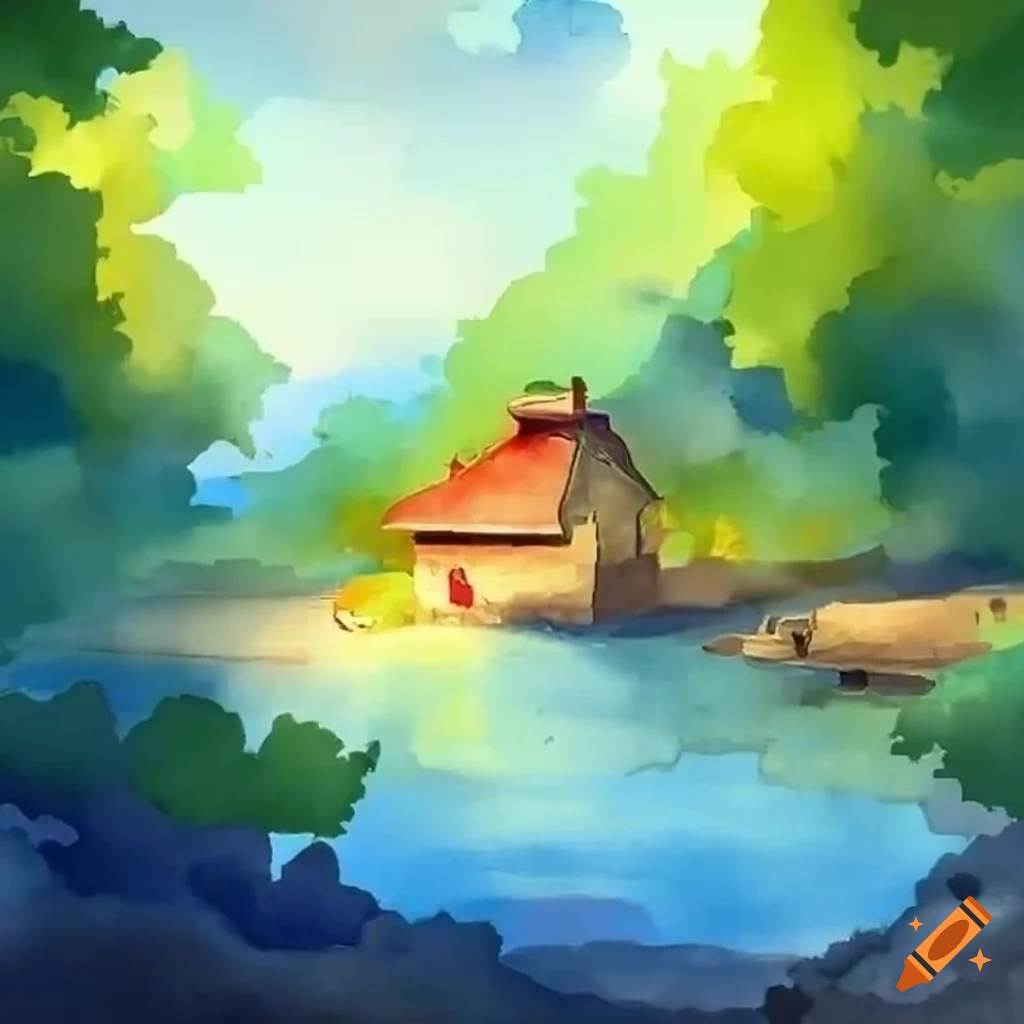 Peaceful sandbox game on Craiyon