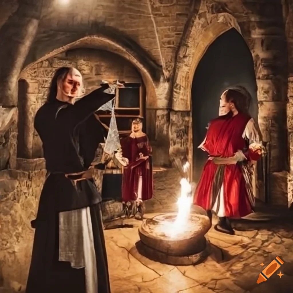 Immersive Medieval Experience on Craiyon