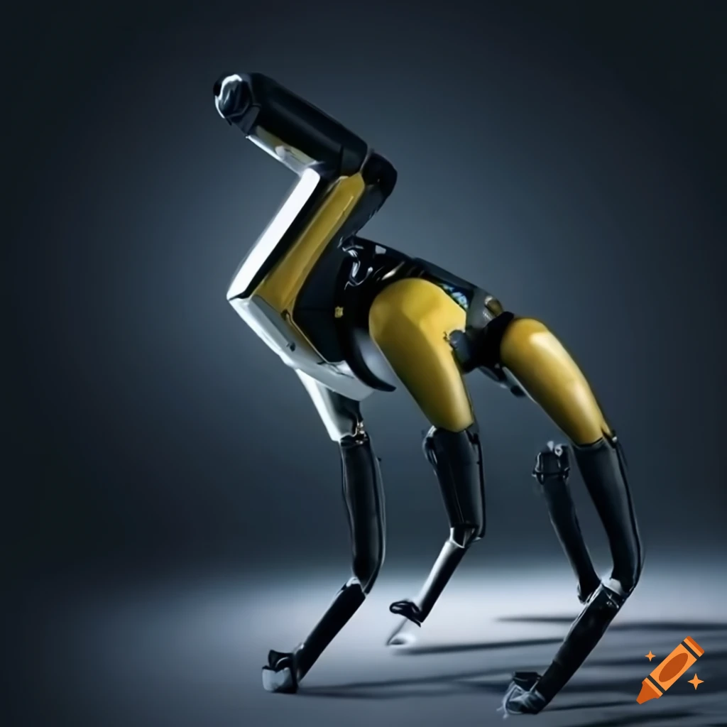 Boston dynamics robot dog 4k image on Craiyon