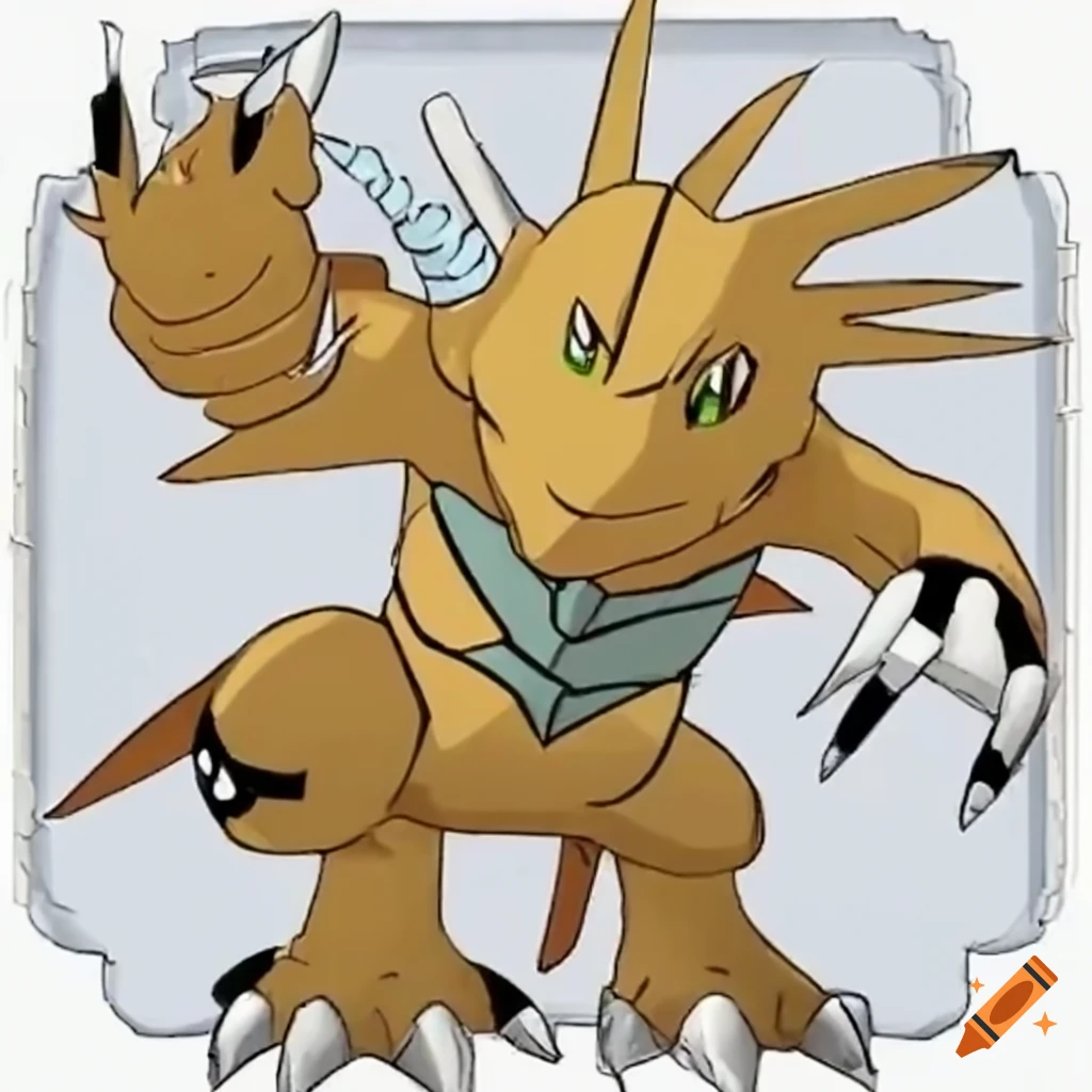 Training digimon on Craiyon