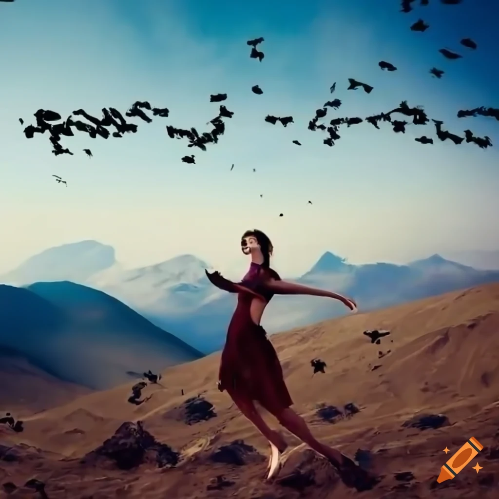 A swarm of bat people flying, females in fantasy style, details, flying ...