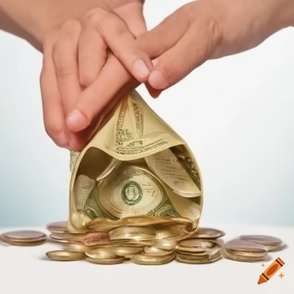 Accumulating wealth on Craiyon