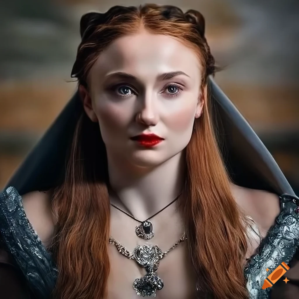 Gorgeous "sansa stark" award winning photography, Insanely detailed and intricate, vivid ...
