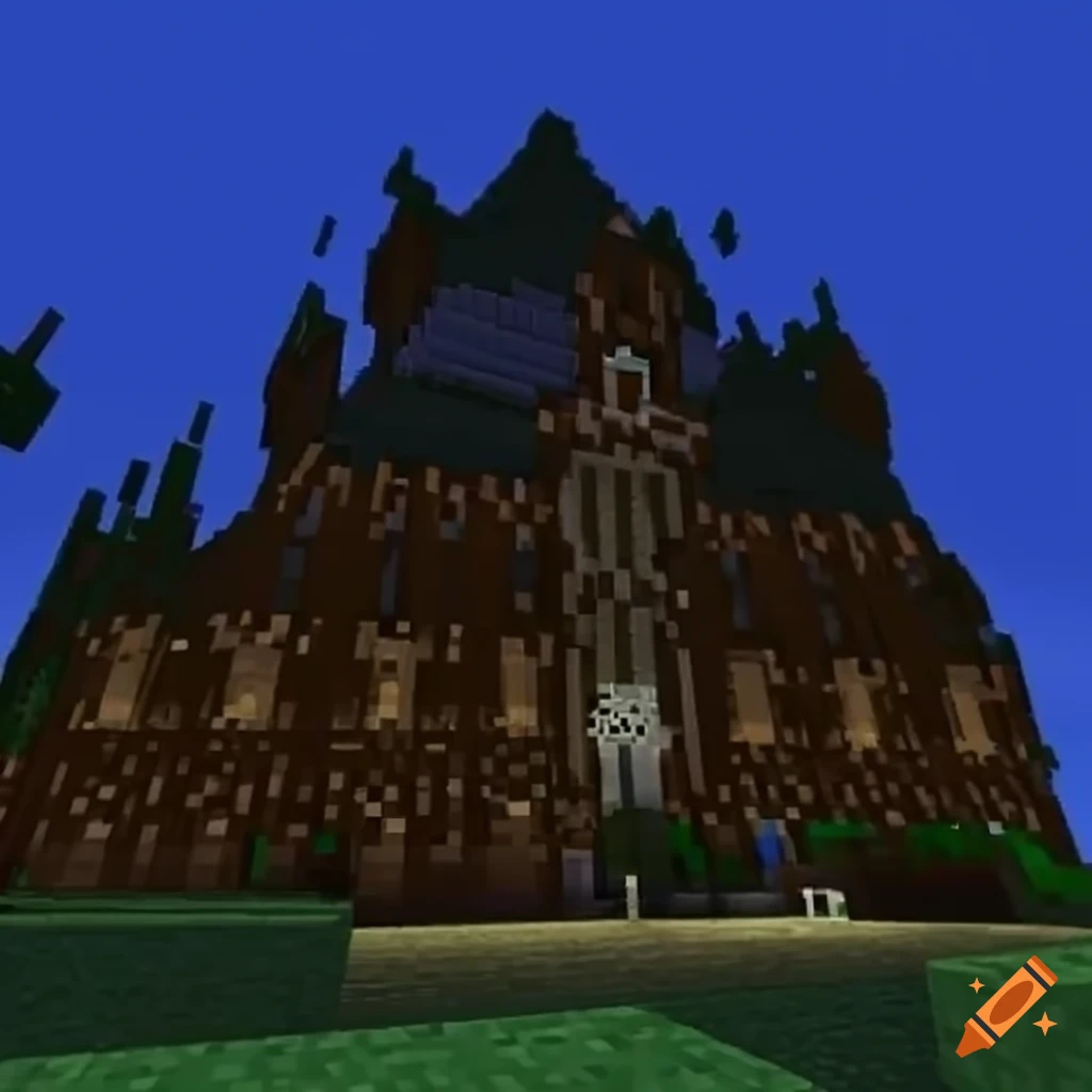 Minecraft's premium servers on Craiyon