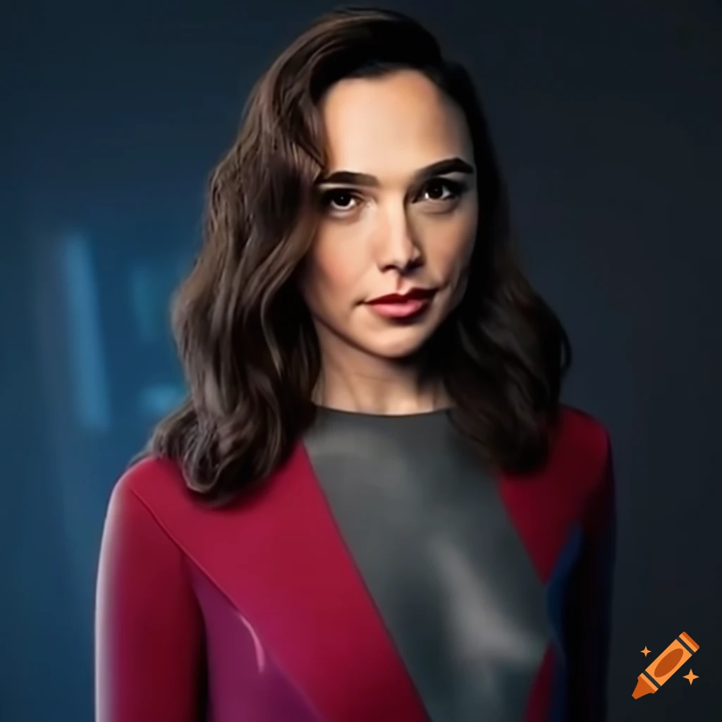 Gal gadot as a star trek counselor, promoting mental well-being