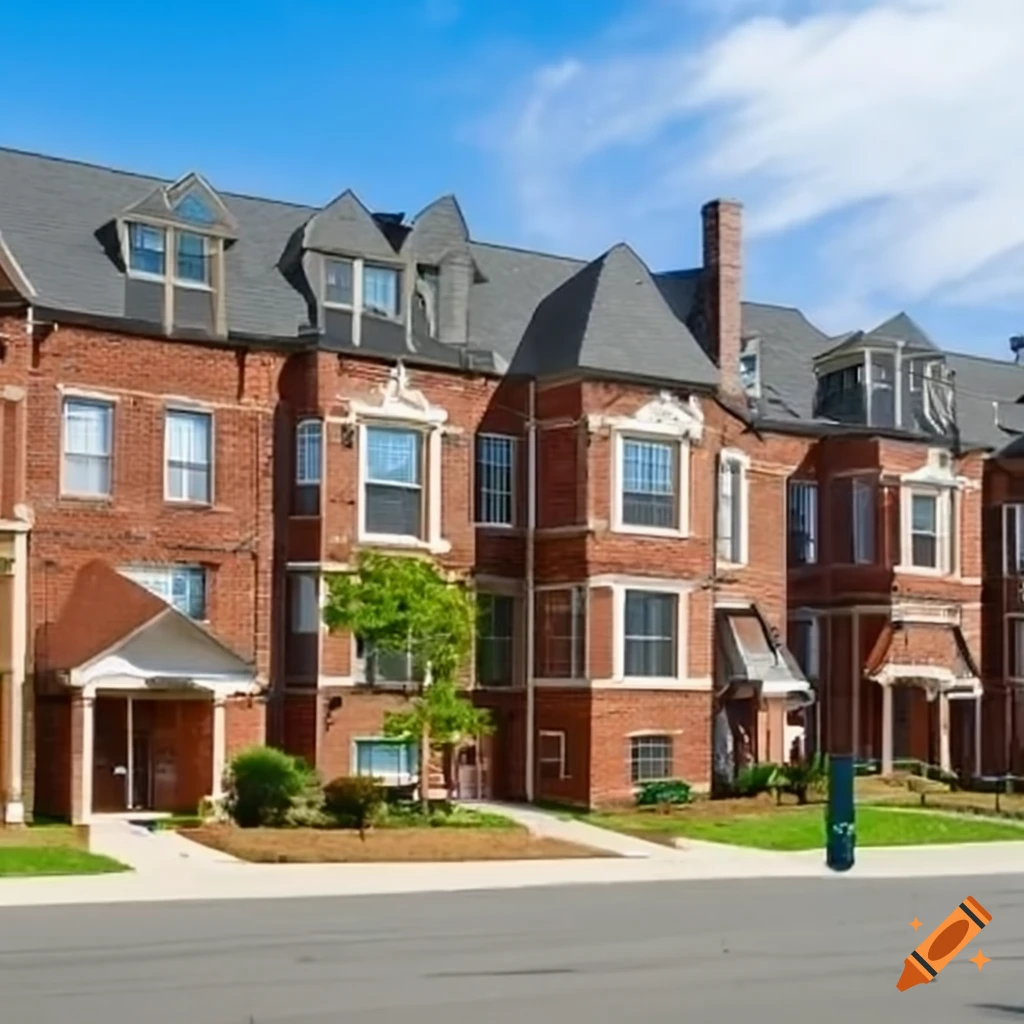 Residential districts on Craiyon