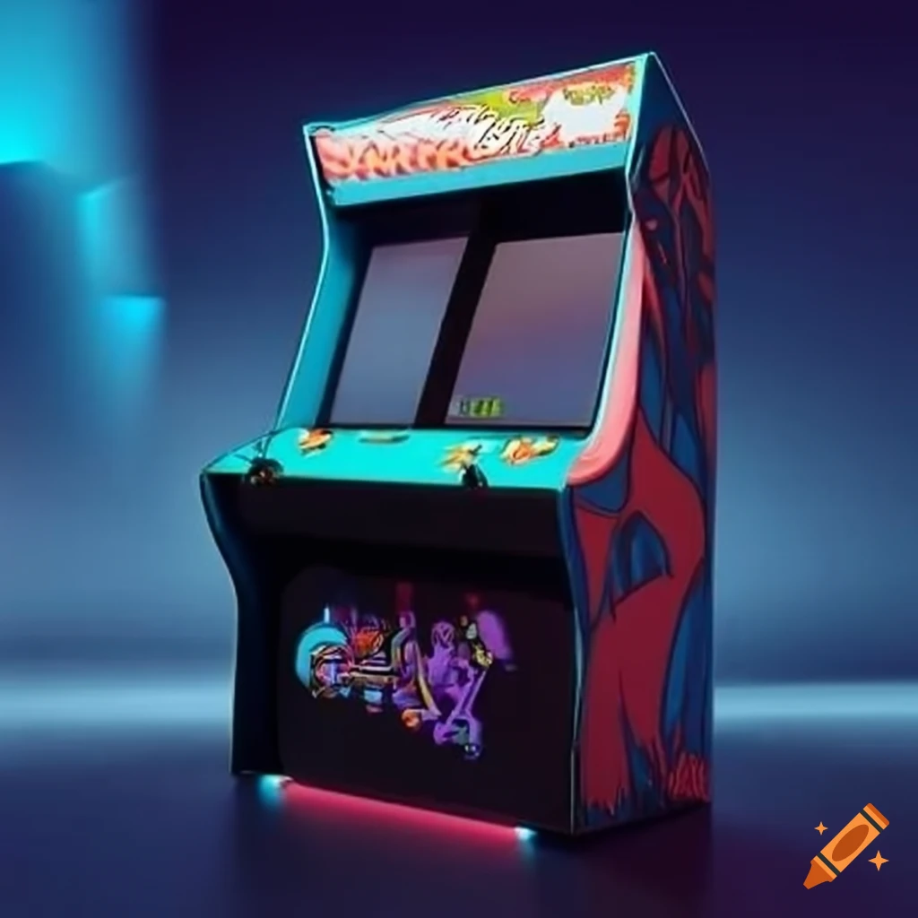 Arcade Games on Craiyon