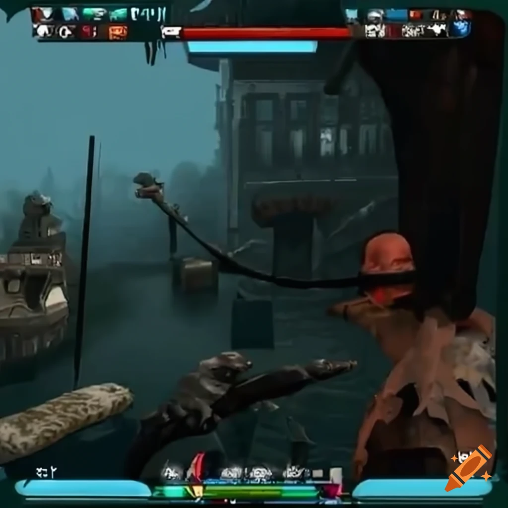 Split-screen gameplay