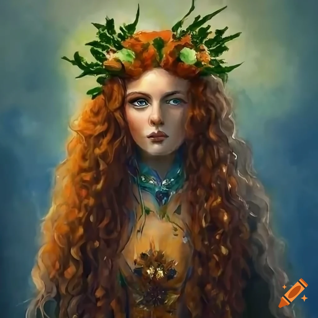 In the style of a watercolour full body painting. Beautiful female ...