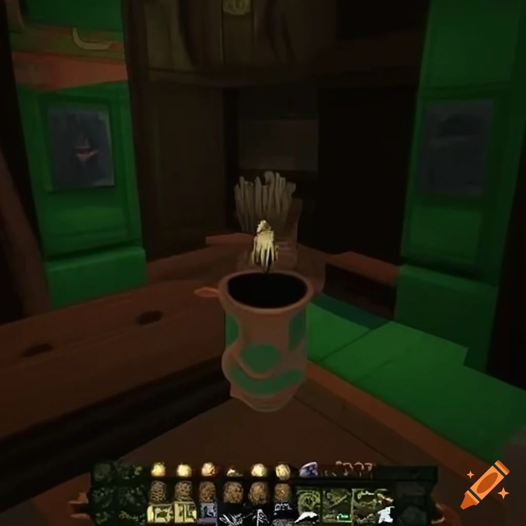 Unaltered vanilla realms on Craiyon