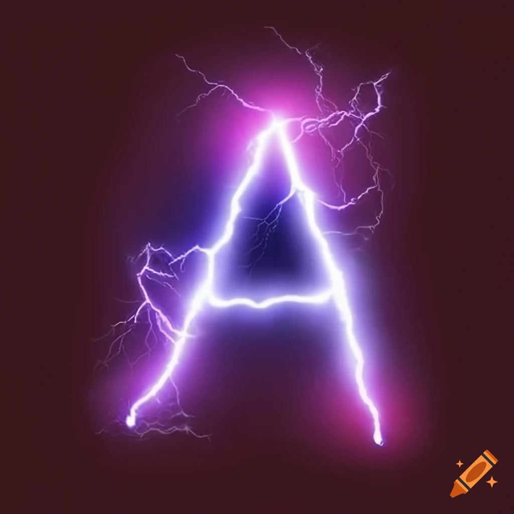 Letter W lightning on Craiyon