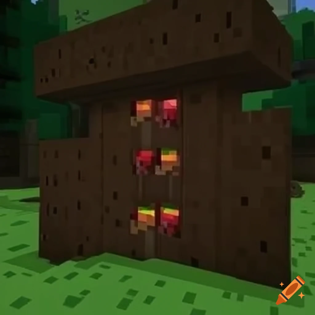 Embracing minecraft on Craiyon