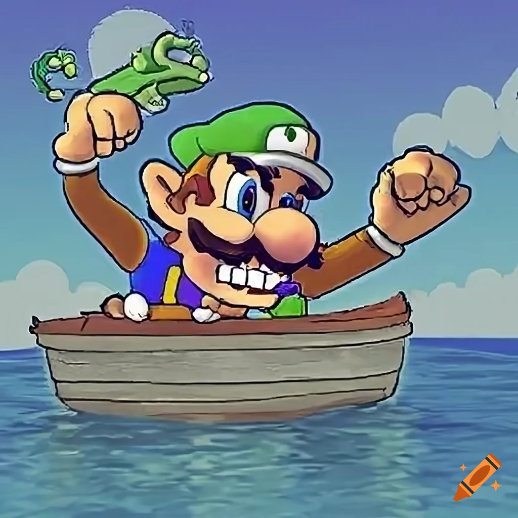 Mario And Luigi And Wario And Yoshi