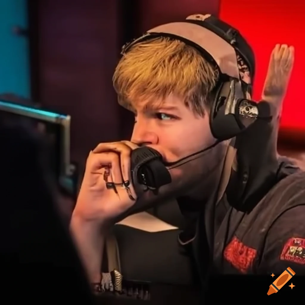 Gamer chad emphasizes on Craiyon