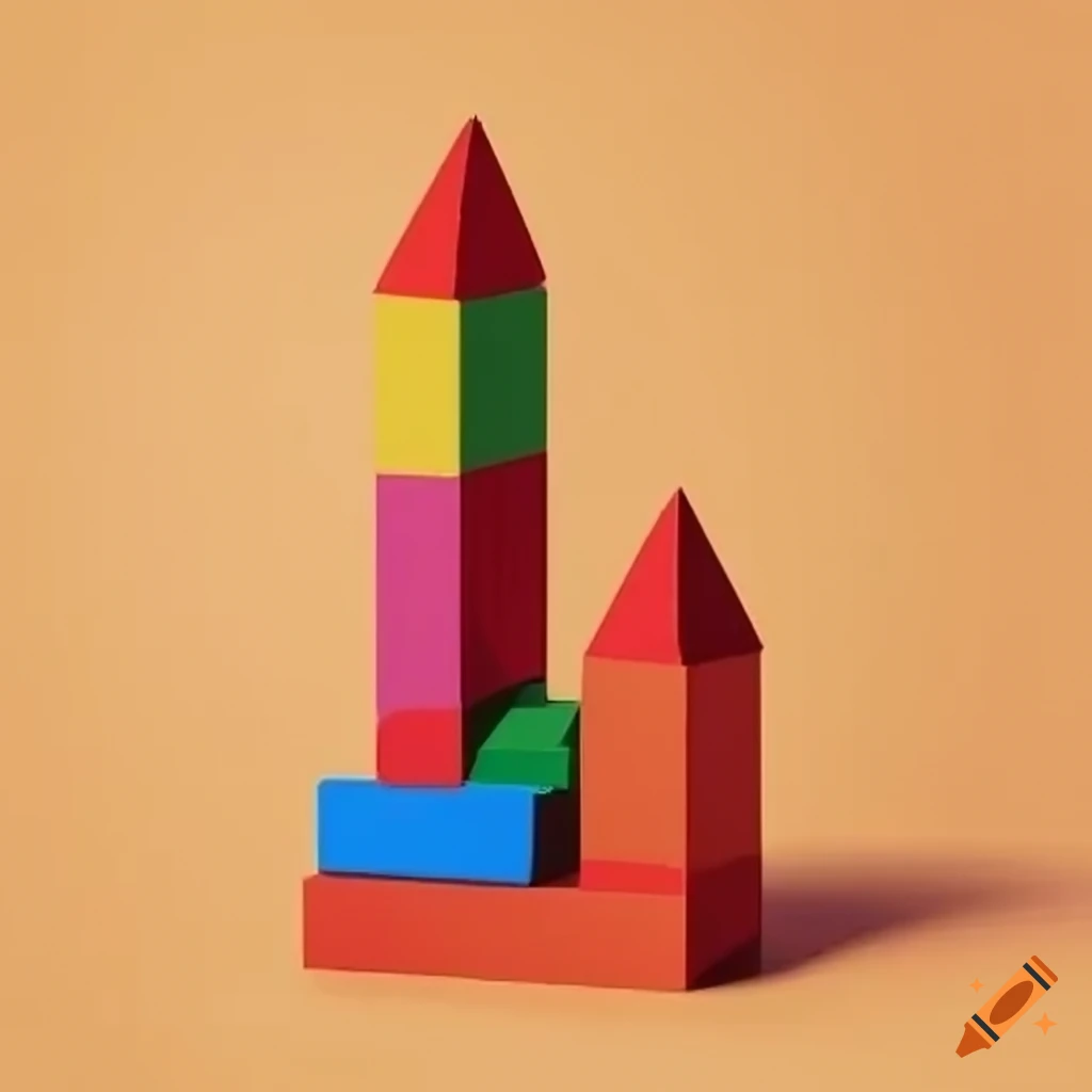 Building shapes on Craiyon