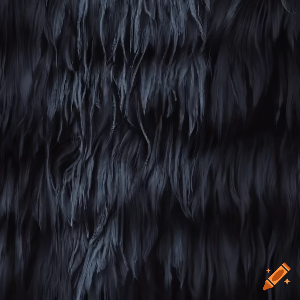 Messy frayed fur trexture, seamless, hd