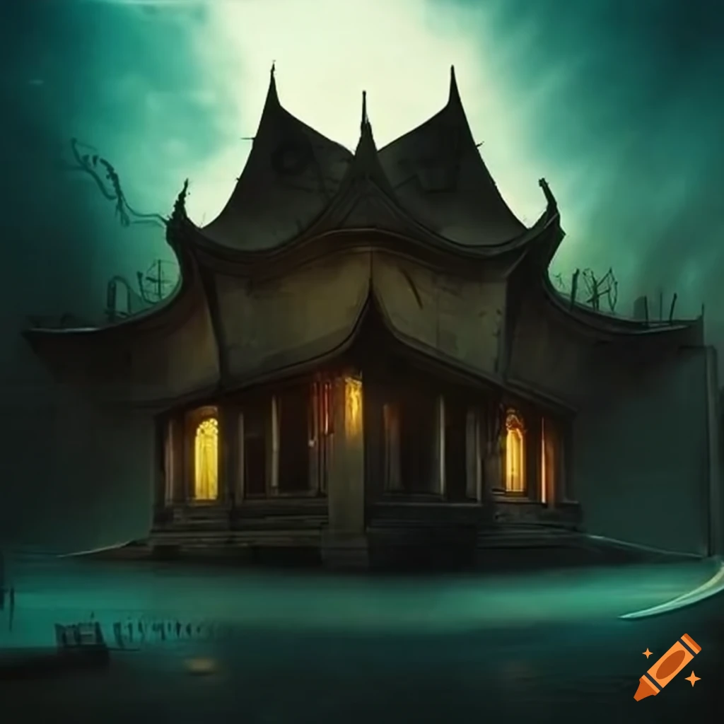 Unique structures waiting on Craiyon