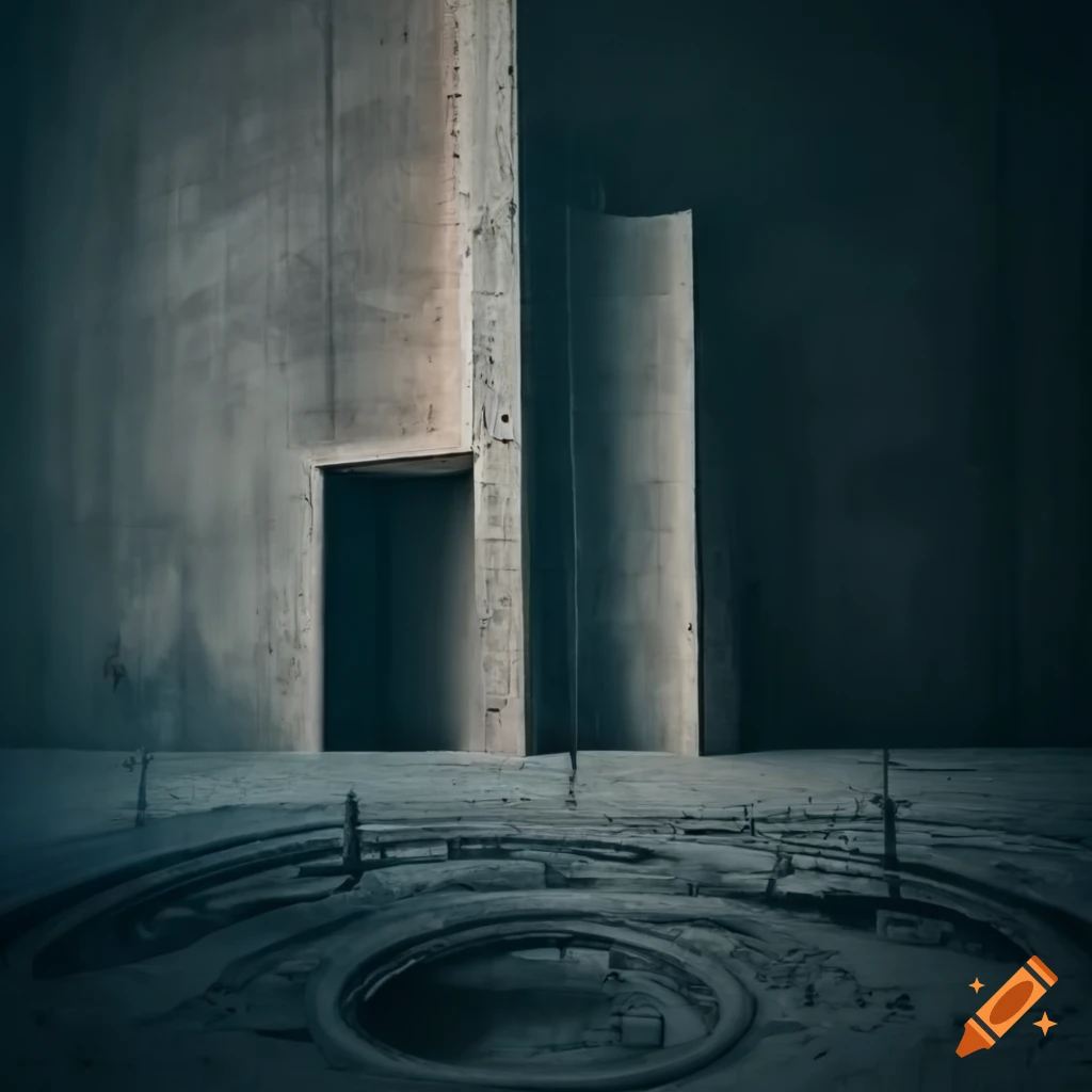Photo of a gigantic reinforced concrete building on Craiyon