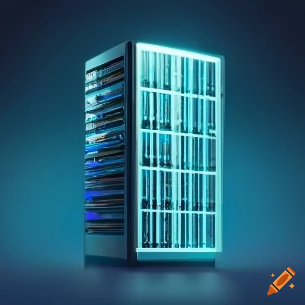 Server management screen on Craiyon