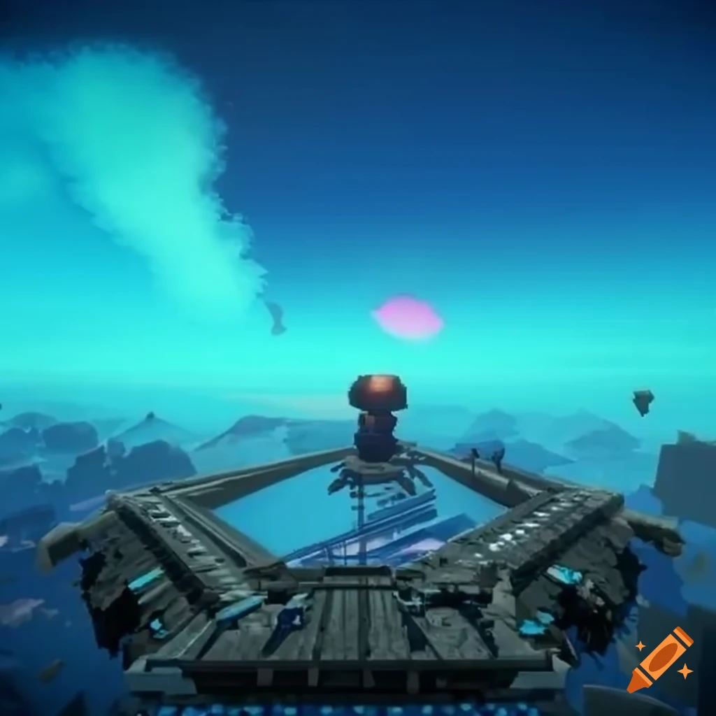 Sky factory multiplayer on Craiyon