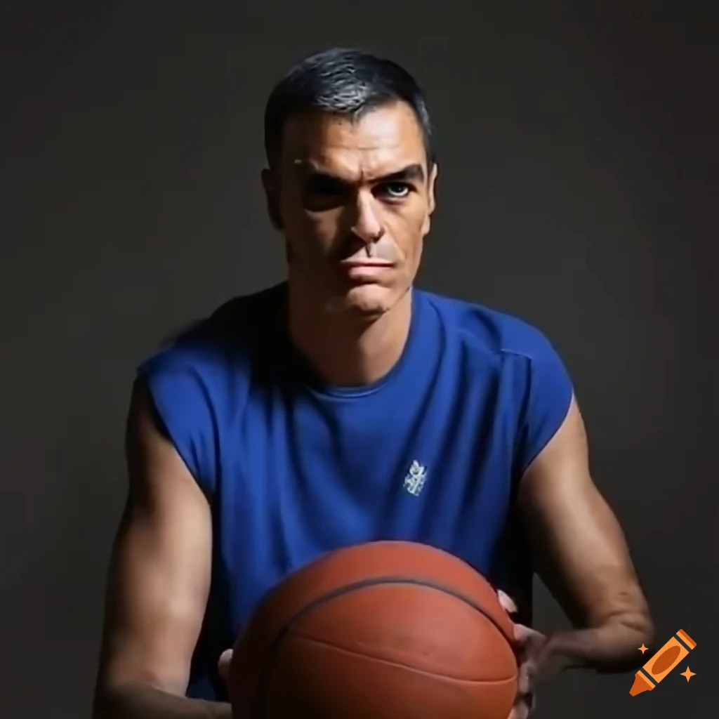 Uber athletic, buffed up Spanish president Pedro Sánchez playing ...