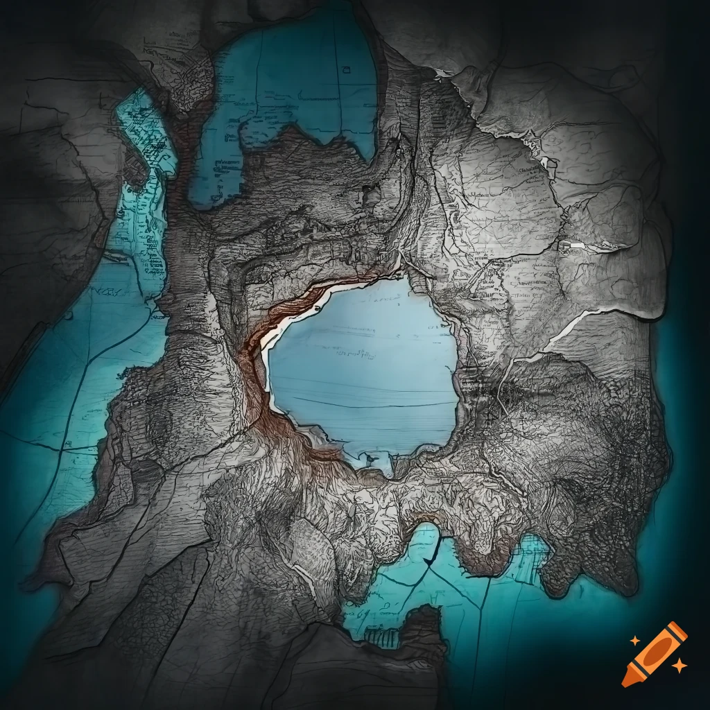 Map drawing in progress, waypoints