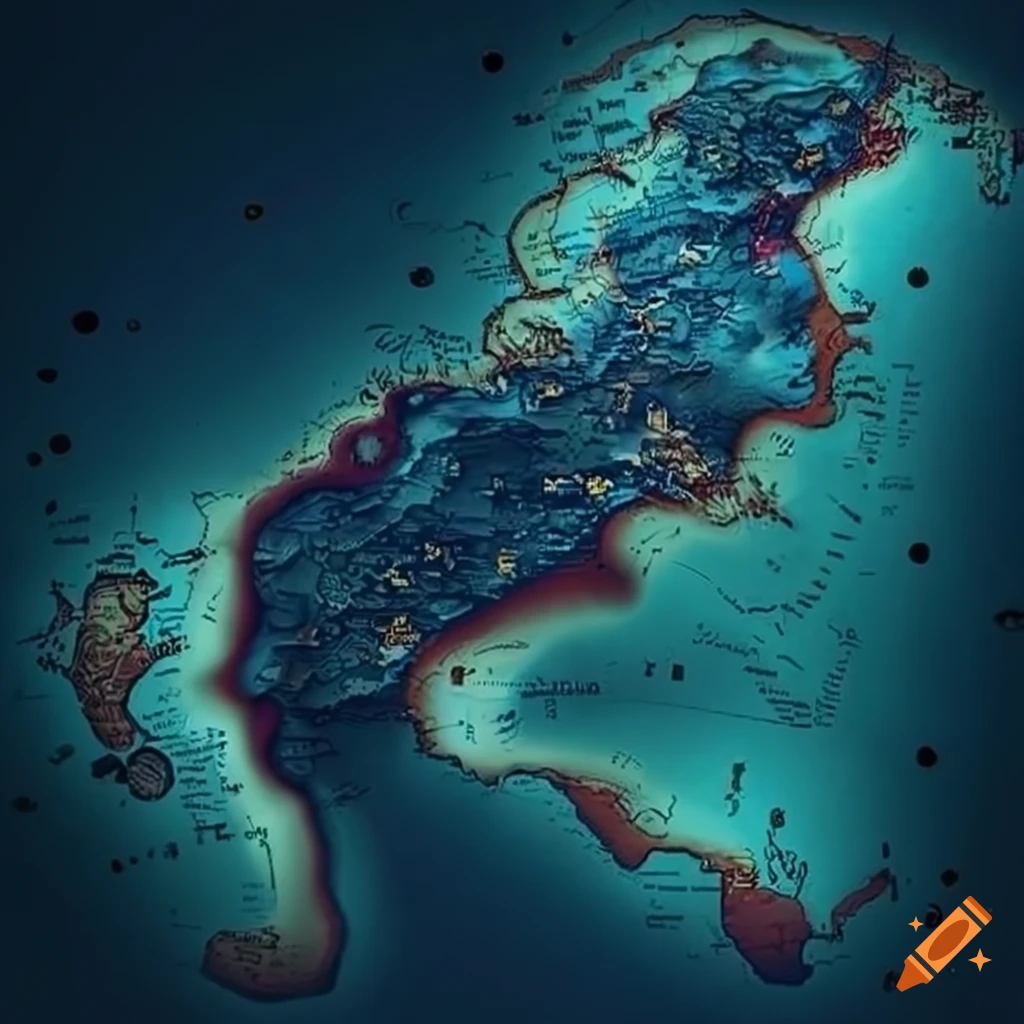 Navigate intricate maps on Craiyon