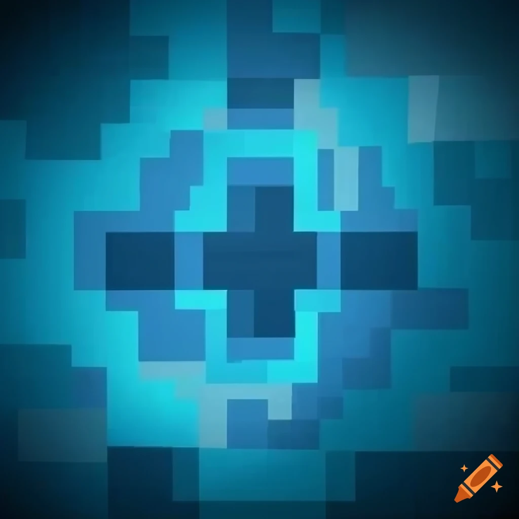 Minecraft Diamond Ore Background