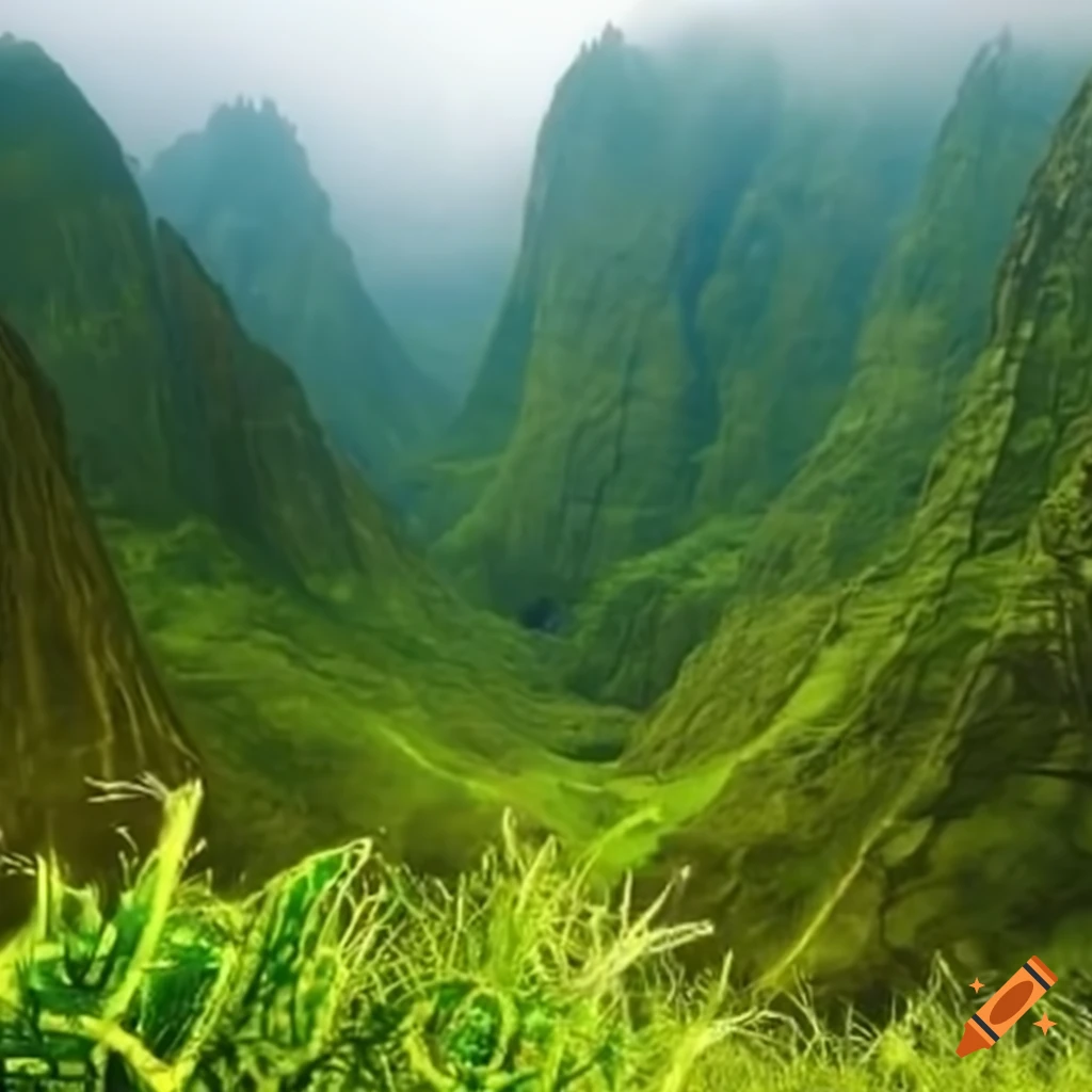 Distinctive biomes characterized