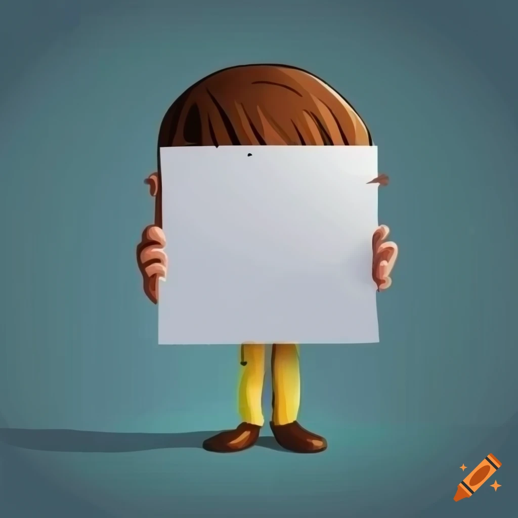 Cartoon Sheet Of Paper